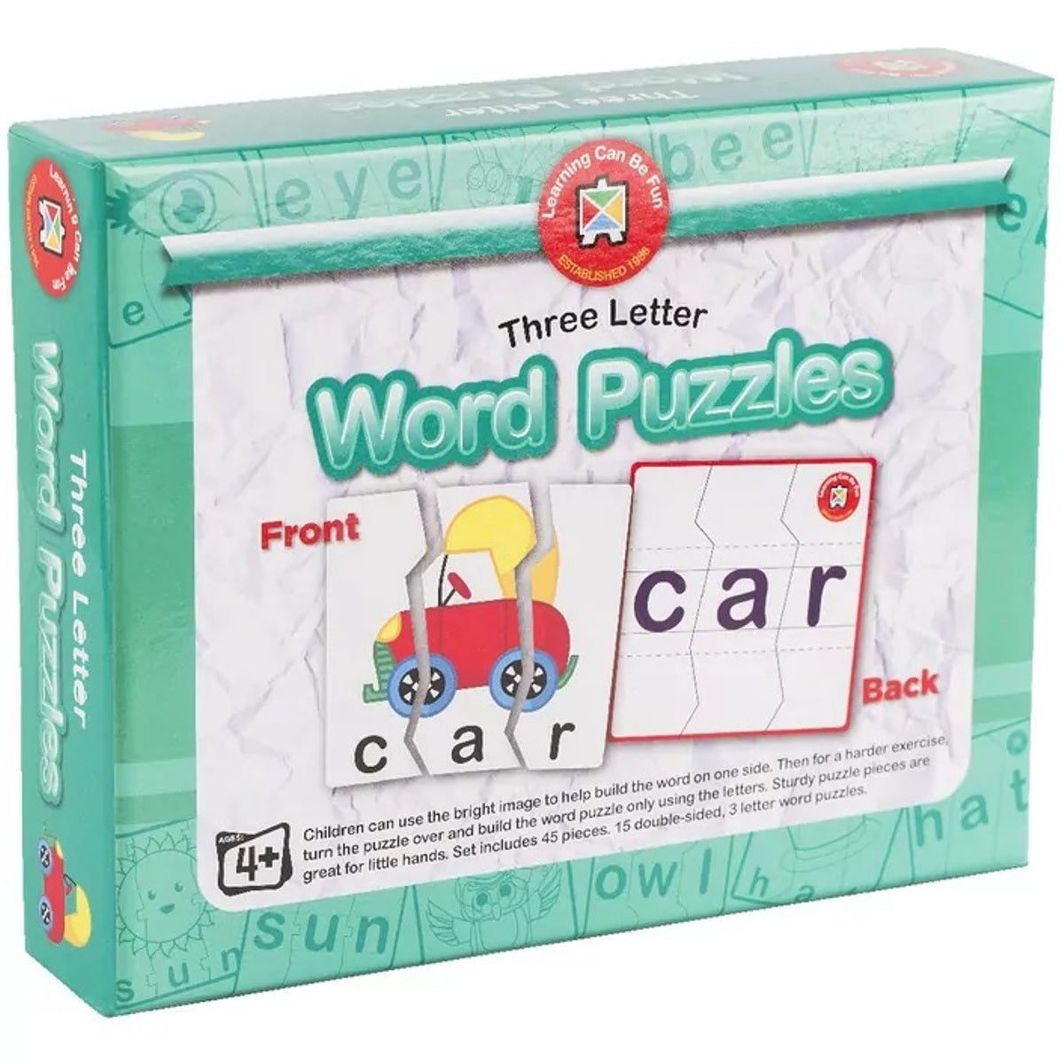 Learning Can Be Fun - Three Letter Word Puzzles – Little Online Shop