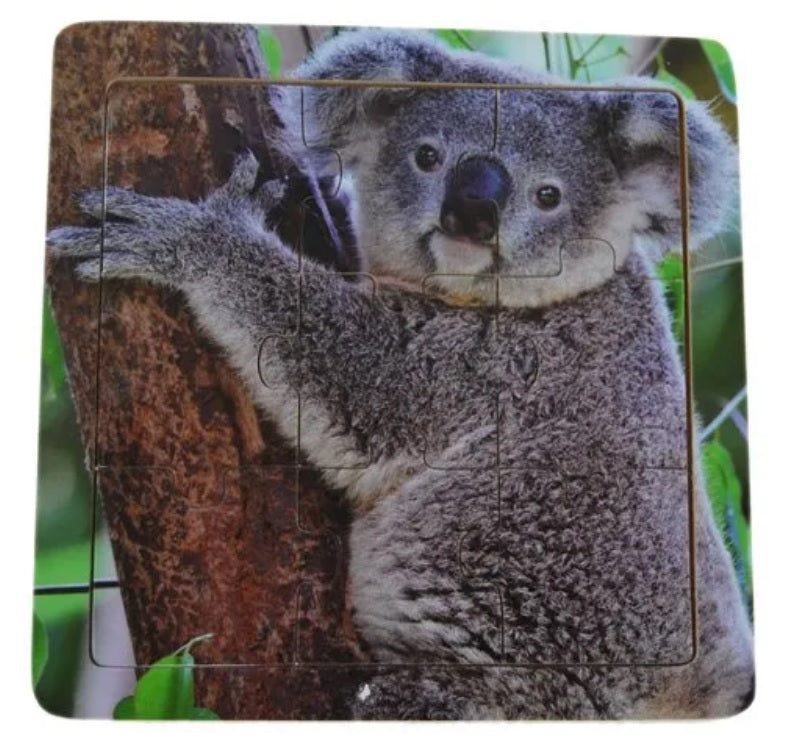 Elka - 9 Pcs Wooden KOALA Jigsaw Puzzle – Little Online Shop