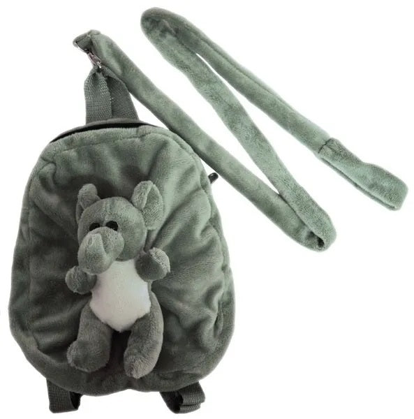 2 in 1 Backpack with Child Leash - Elephant – Little Online Shop