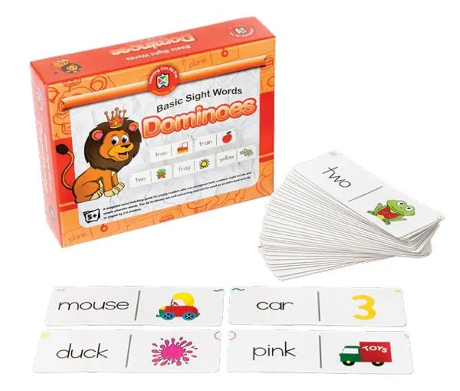 Learning Can Be Fun Basic Sight Words Dominoes – Little Online Shop