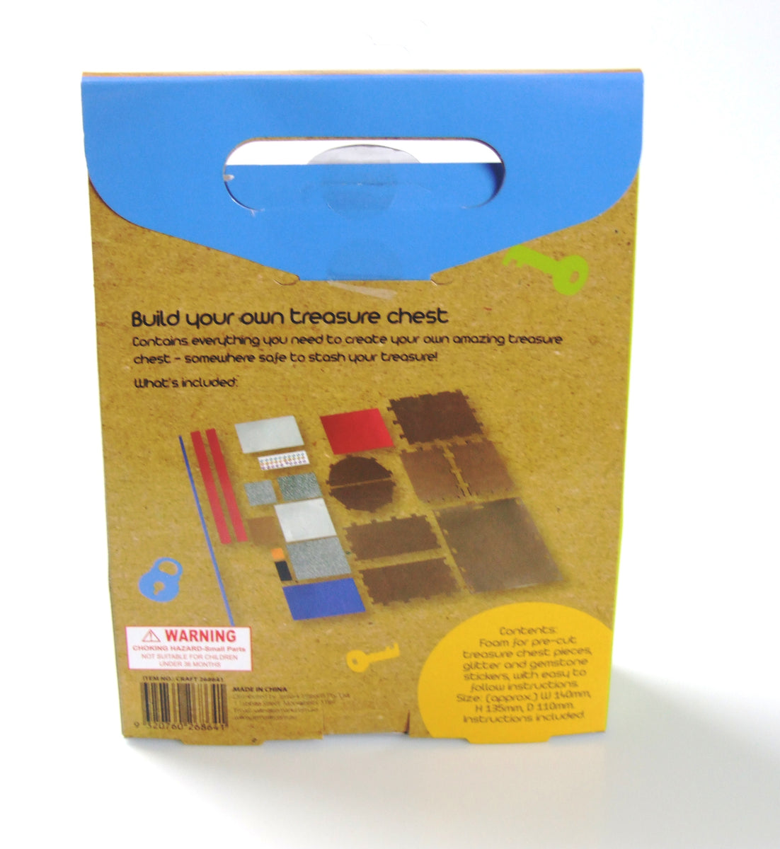 Krafters Korner DIY Craft Kit - LET'S CREATE TREASURE CHEST – Little ...