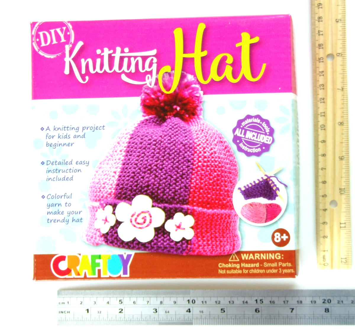 DIY Knitting Kit - HAT – Little Online Shop
